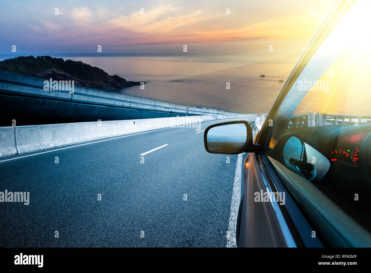 Car corner motion blur hi-res stock photography and images - Alamy