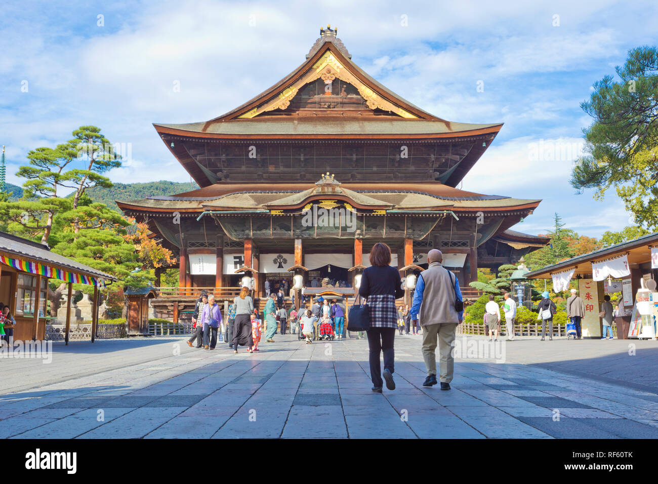 Zenkoji temple in nagano hi-res stock photography and images - Alamy
