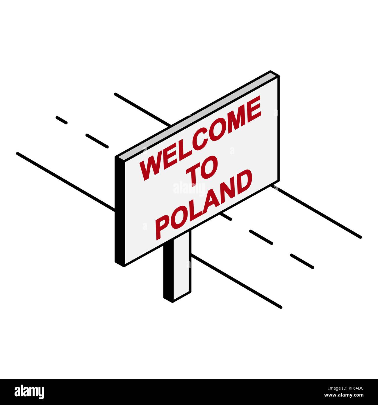Poland tourism advertisement Stock Vector Images - Alamy