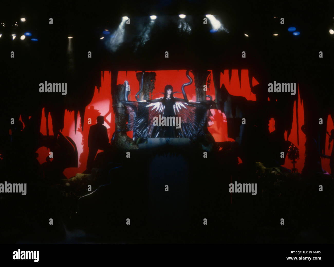 Elvira Cassandra Peterson Actress Elvira High Resolution Stock ...