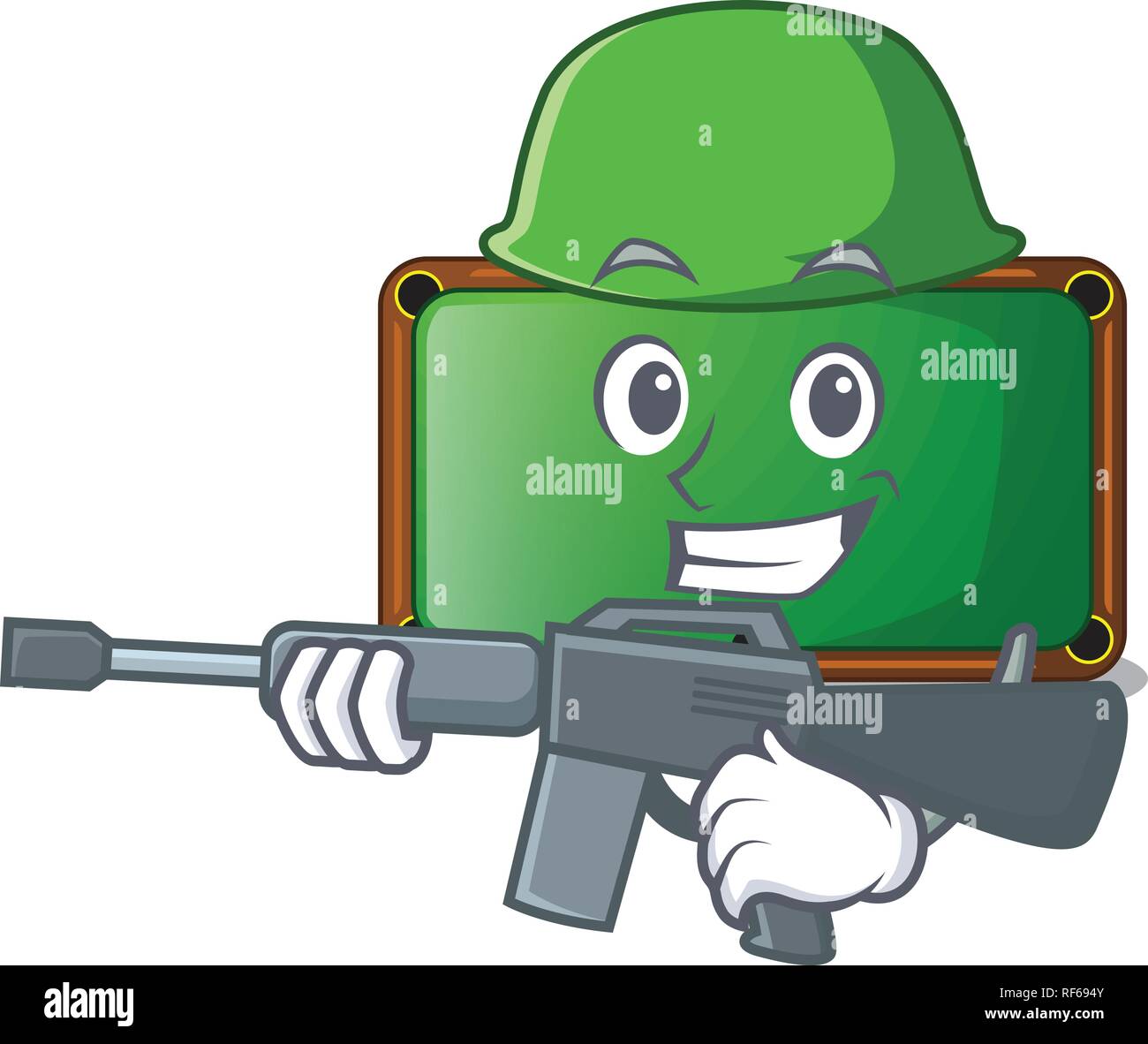 Army billiard table in shape of cartoon Stock Vector Image & Art - Alamy