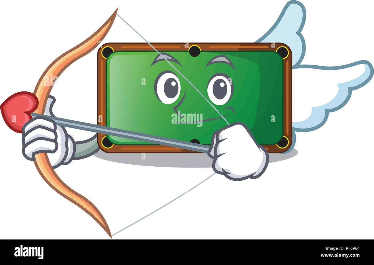 Cupid billiard table in shape of cartoon Stock Vector Image & Art - Alamy