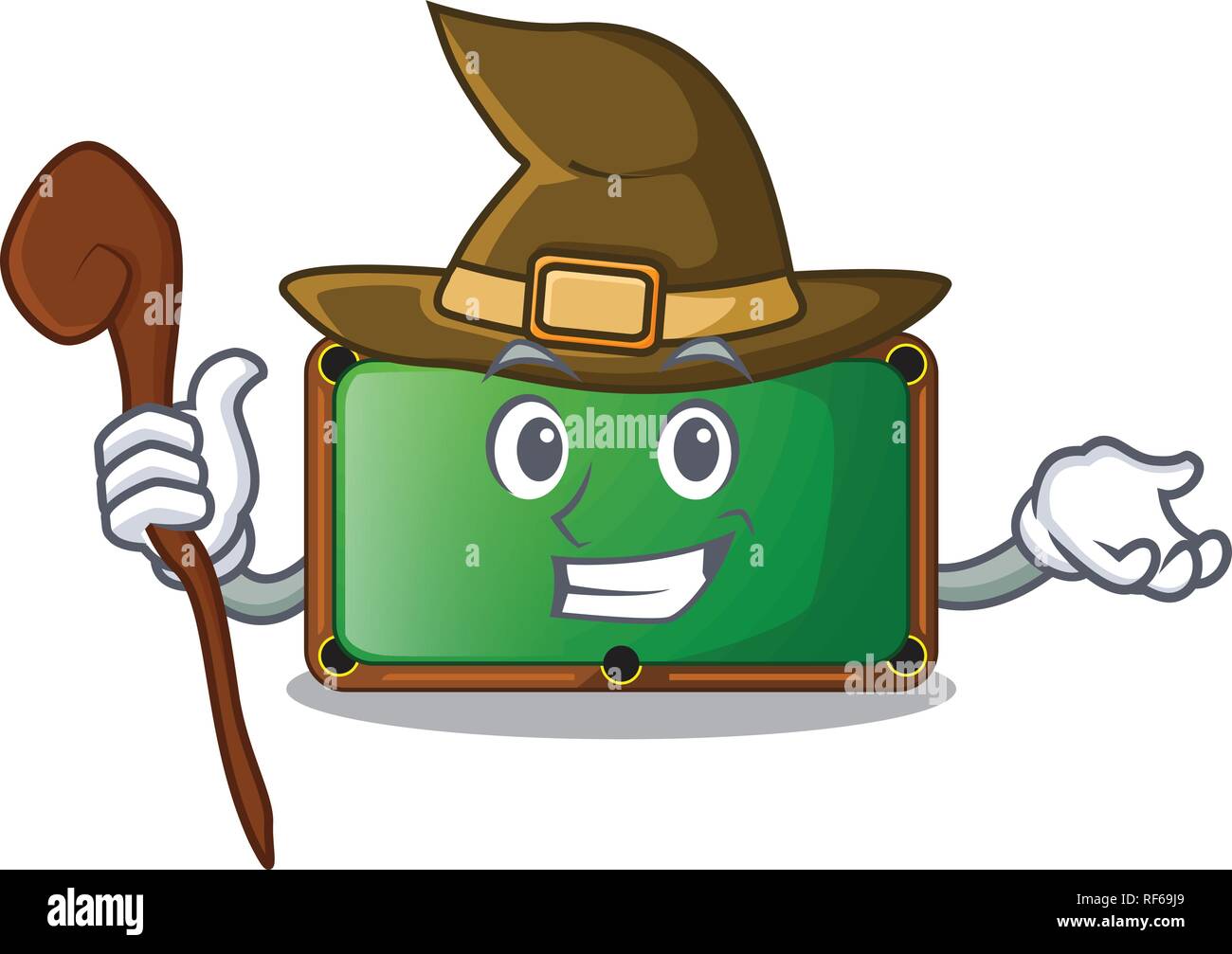 Witch billiard table in the mascot playroom Stock Vector Image & Art ...