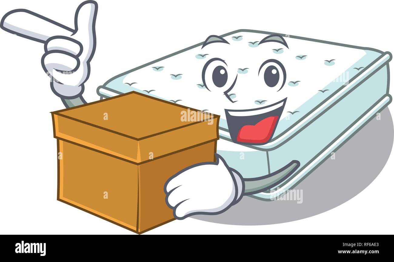 Bed on floor in Stock Vector Images - Alamy