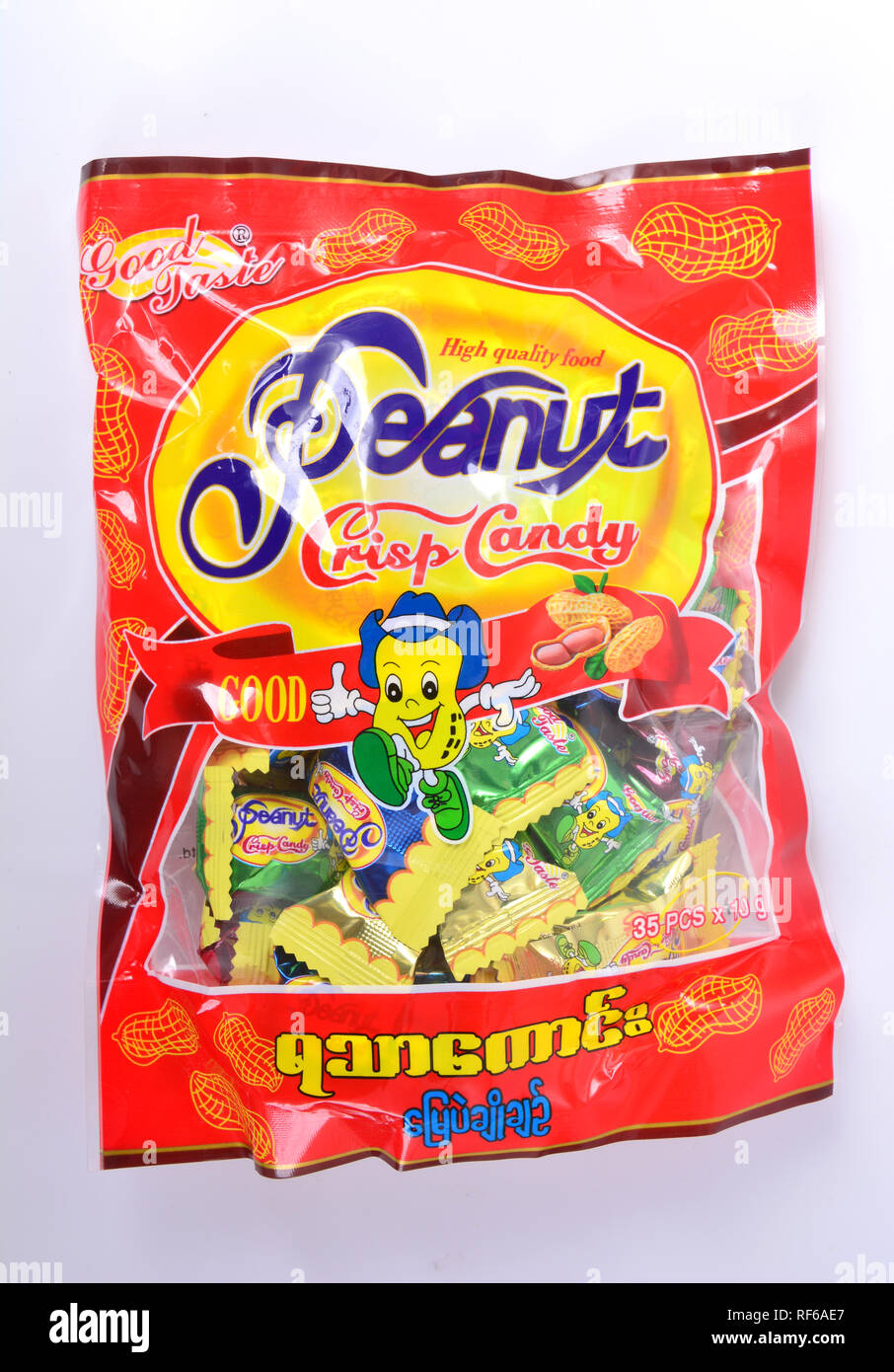 KANCHANABURI, THAILAND â€“ March 7, 2017 : Products from the Thai ...