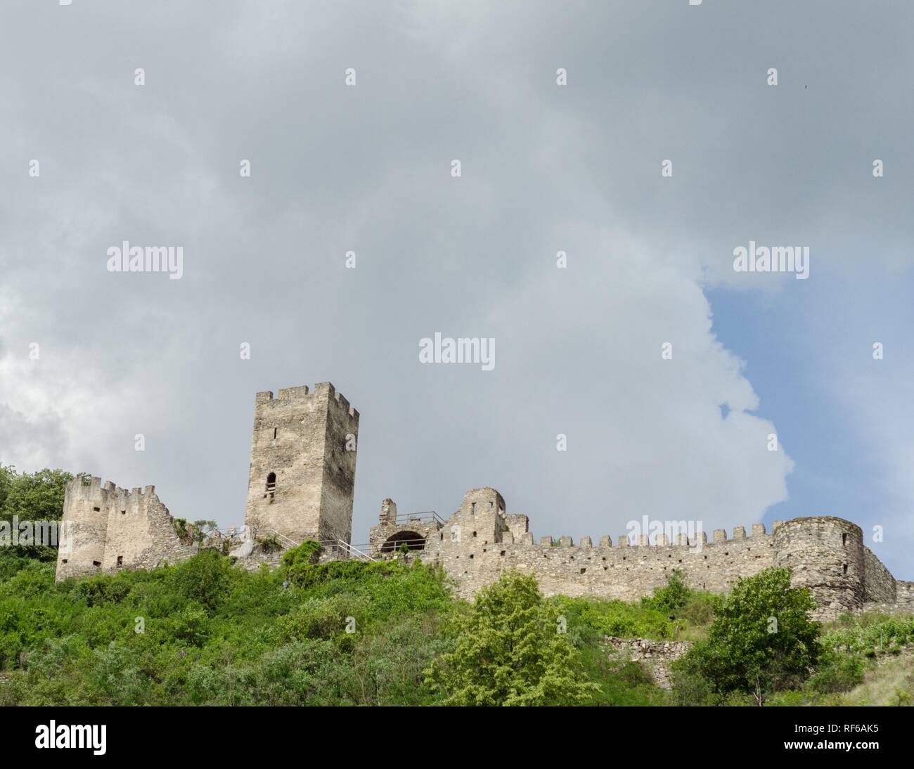 Hinterhaus castle ruins spitz hi-res stock photography and images - Alamy