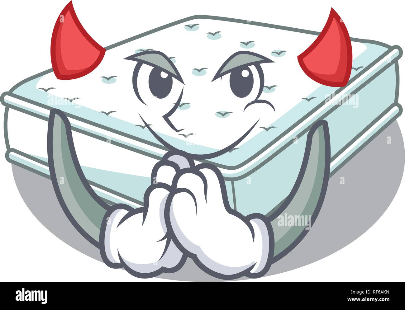 Scary dream bed Stock Vector Images - Alamy