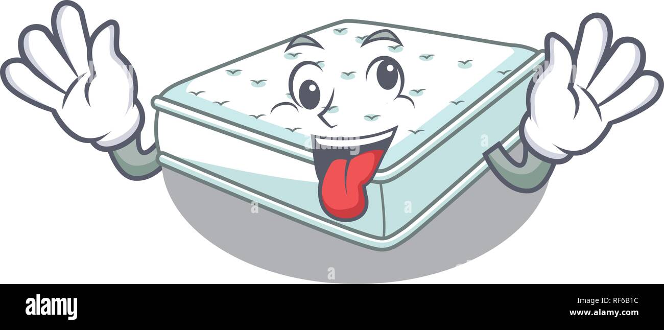 Crazy mattress in cartoon on the shape Stock Vector Image & Art - Alamy