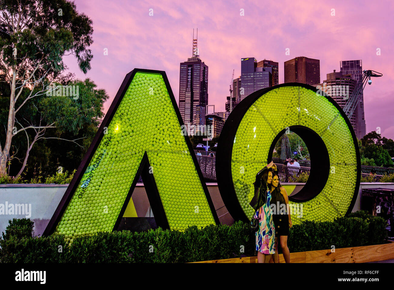 Australian open 2019 hi-res stock photography and images - Alamy