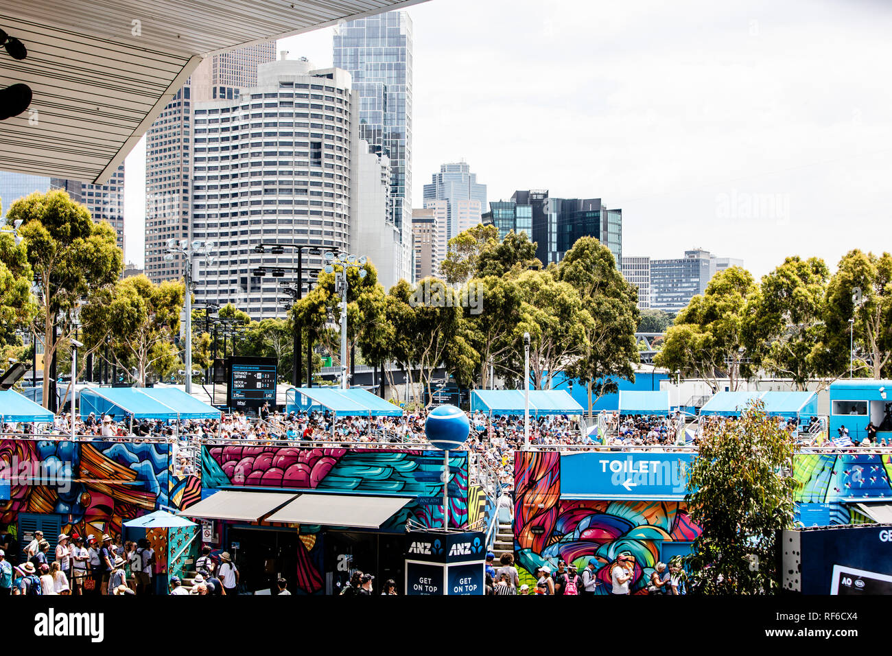 Australian Open 2019 Stock Photo - Alamy