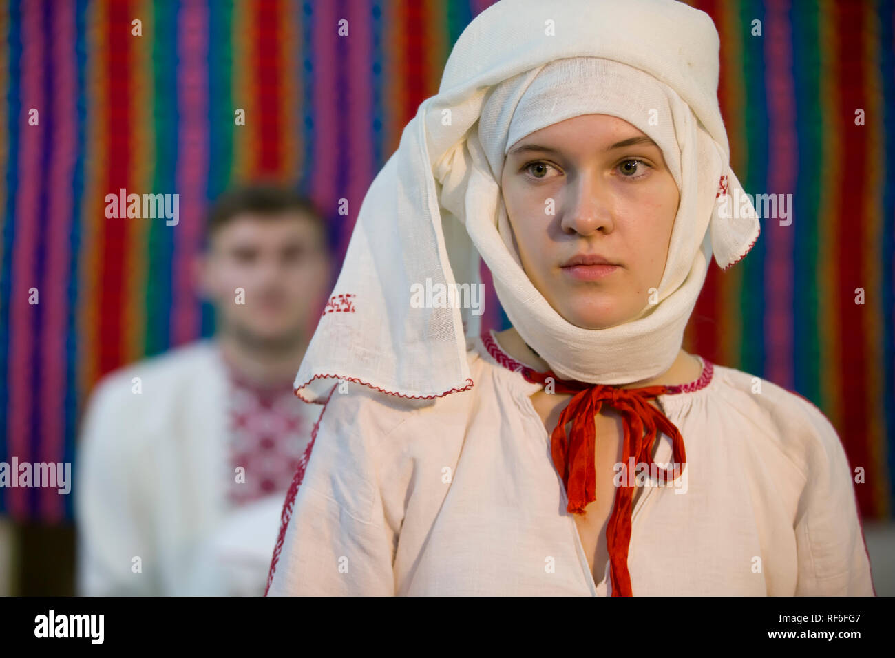 Belarusian traditional dress hi-res stock photography and images - Alamy