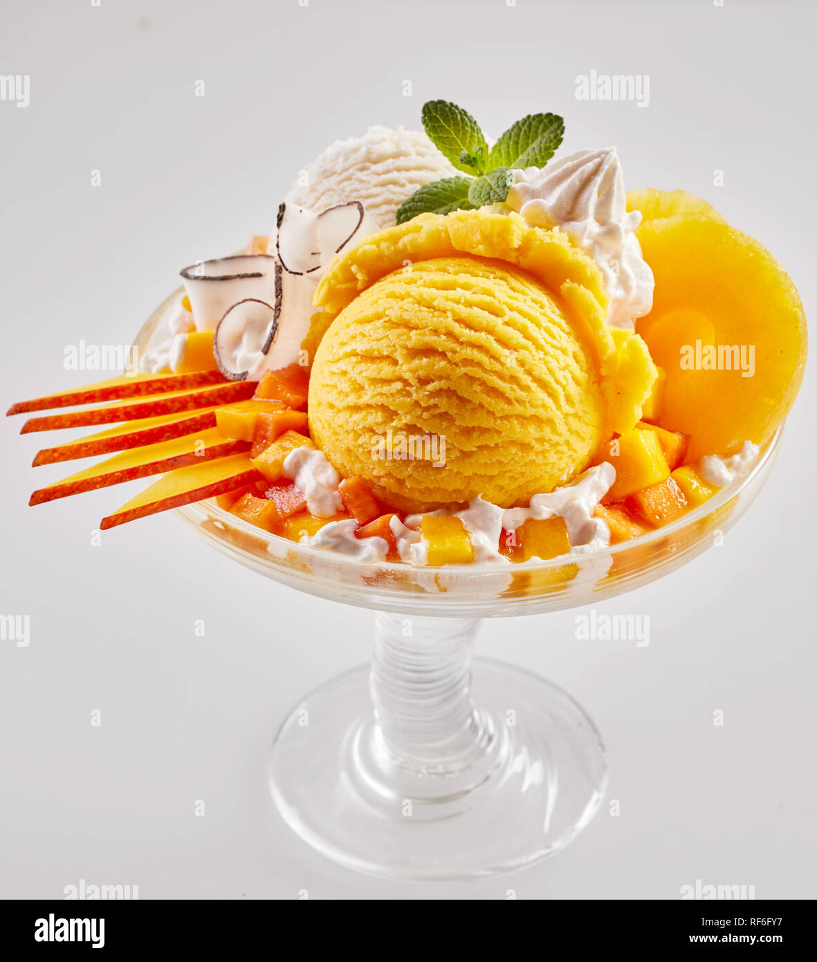 Mango Ice Cream Gourmet