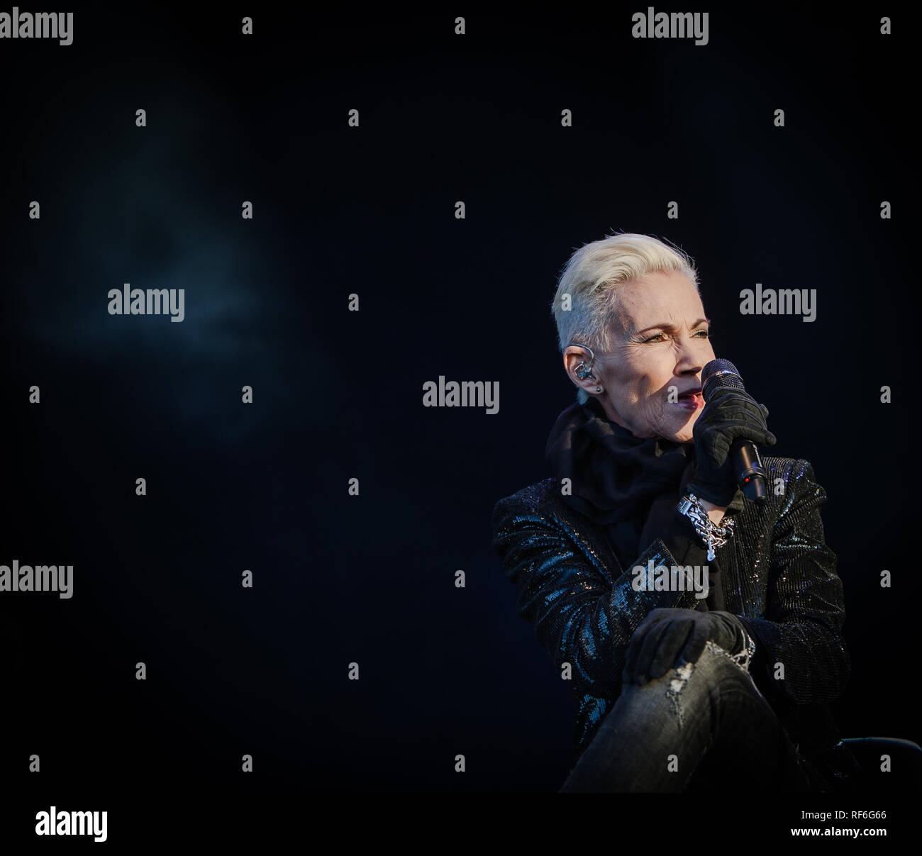 The Swedish pop rock duo Roxette performs a live concert at the Danish ...