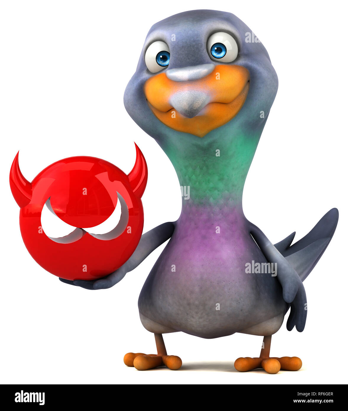 Evil pigeon Cut Out Stock Images & Pictures - Alamy