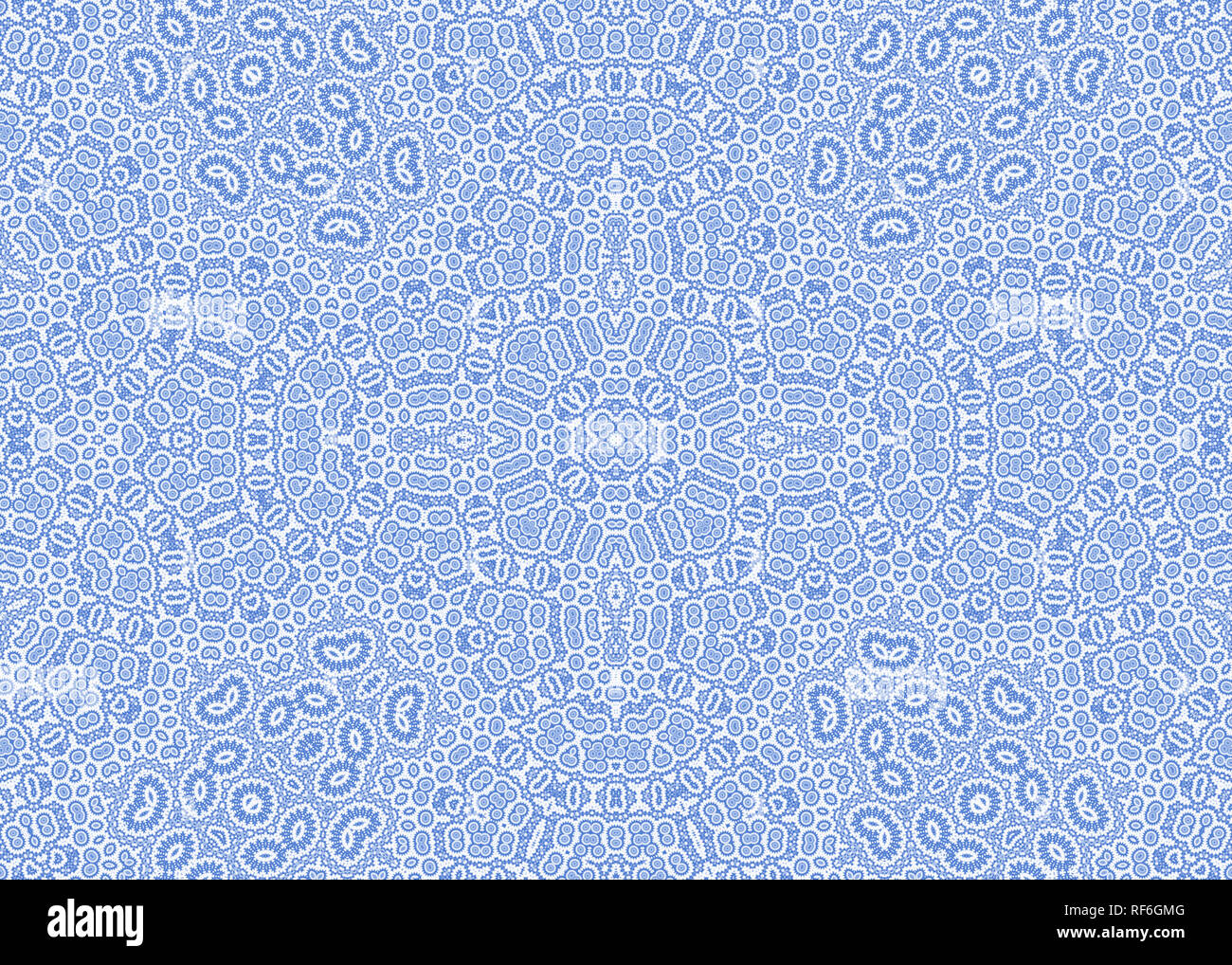 Blue ornamental fantasy design hi-res stock photography and images - Alamy