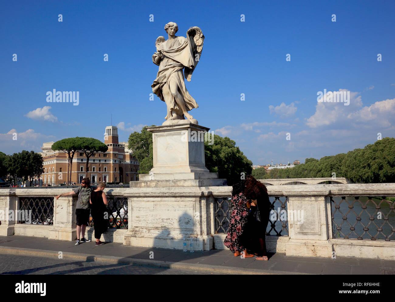 Angel with the Sudarium at the Ponte Sant'Angelo, Bridge of Hadrian ...