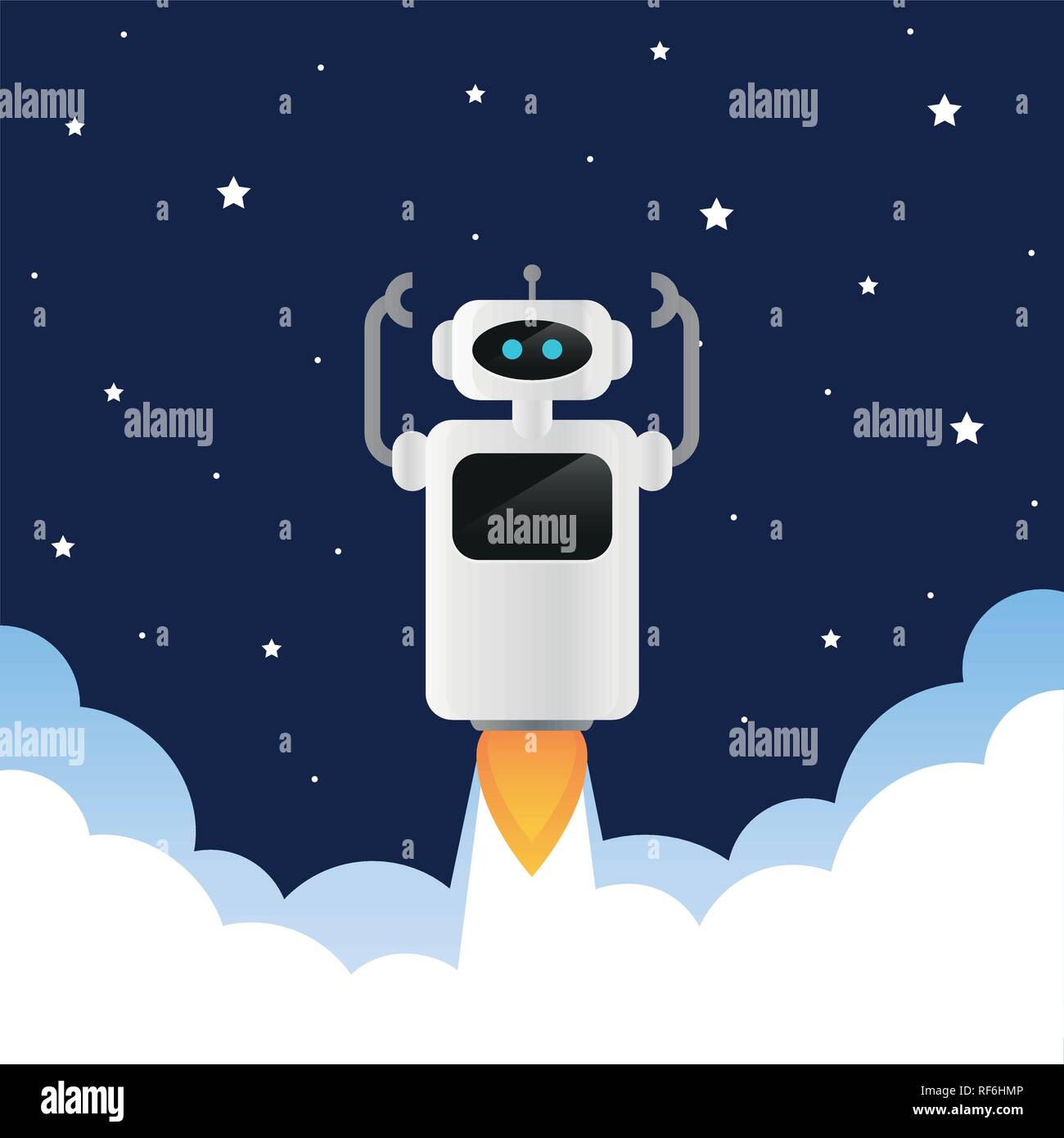 Spacecraft launches Stock Vector Images - Alamy
