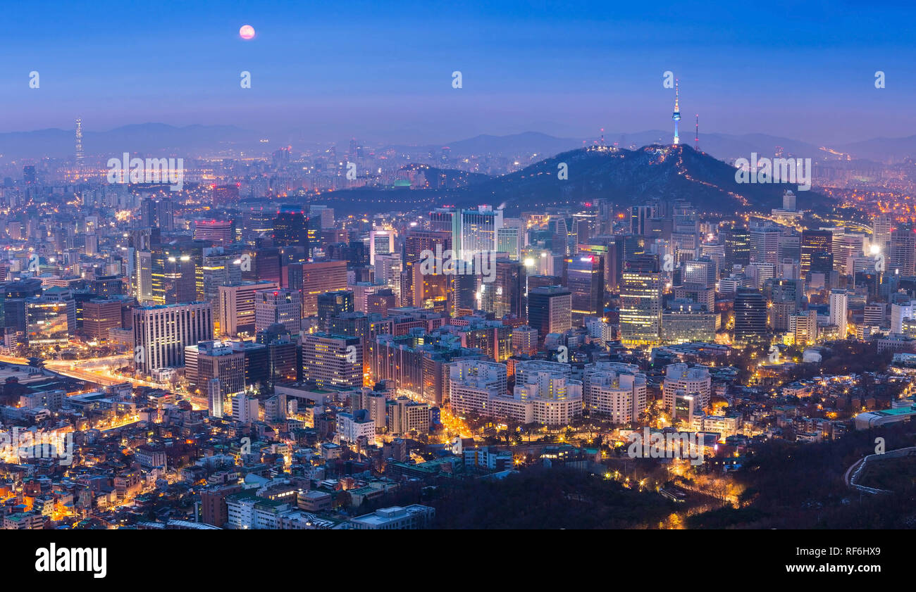 Seoul moon hi-res stock photography and images - Alamy