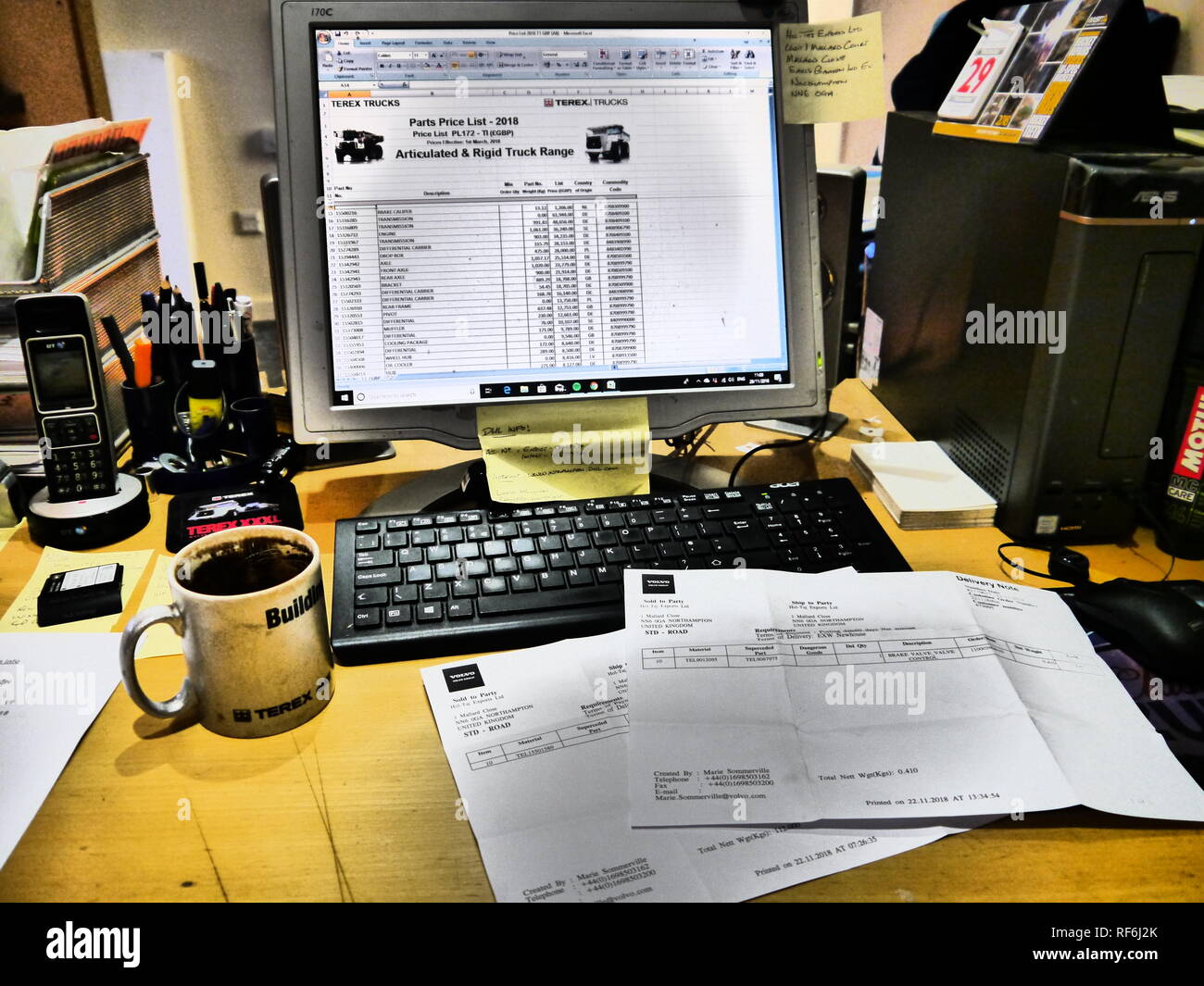 Hard at work Stock Photo - Alamy