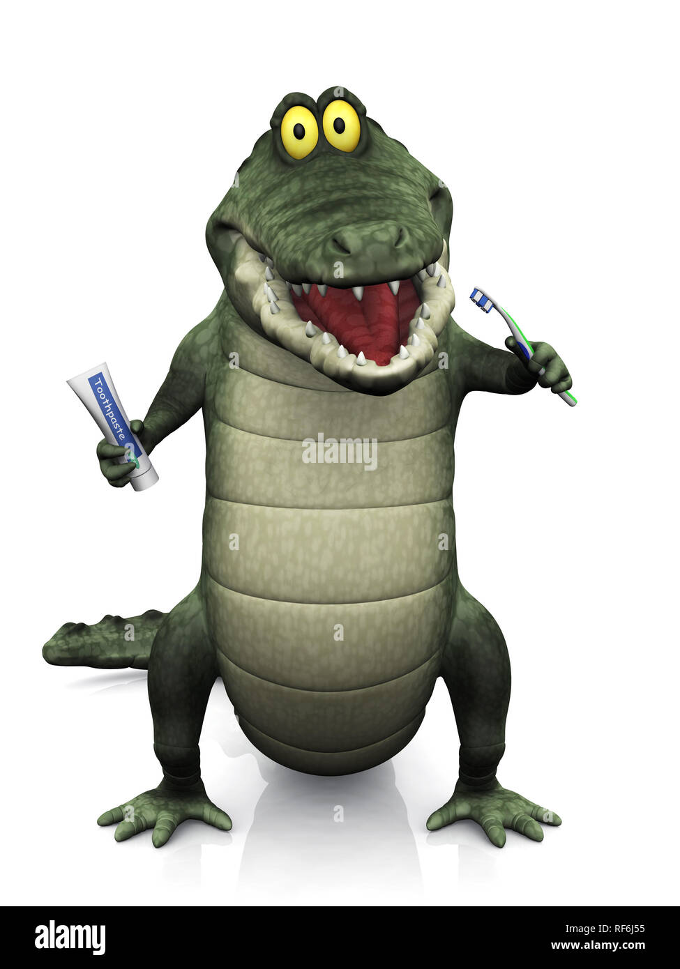 Gator Alligator Cartoon Cut Out Stock Images & Pictures - Alamy