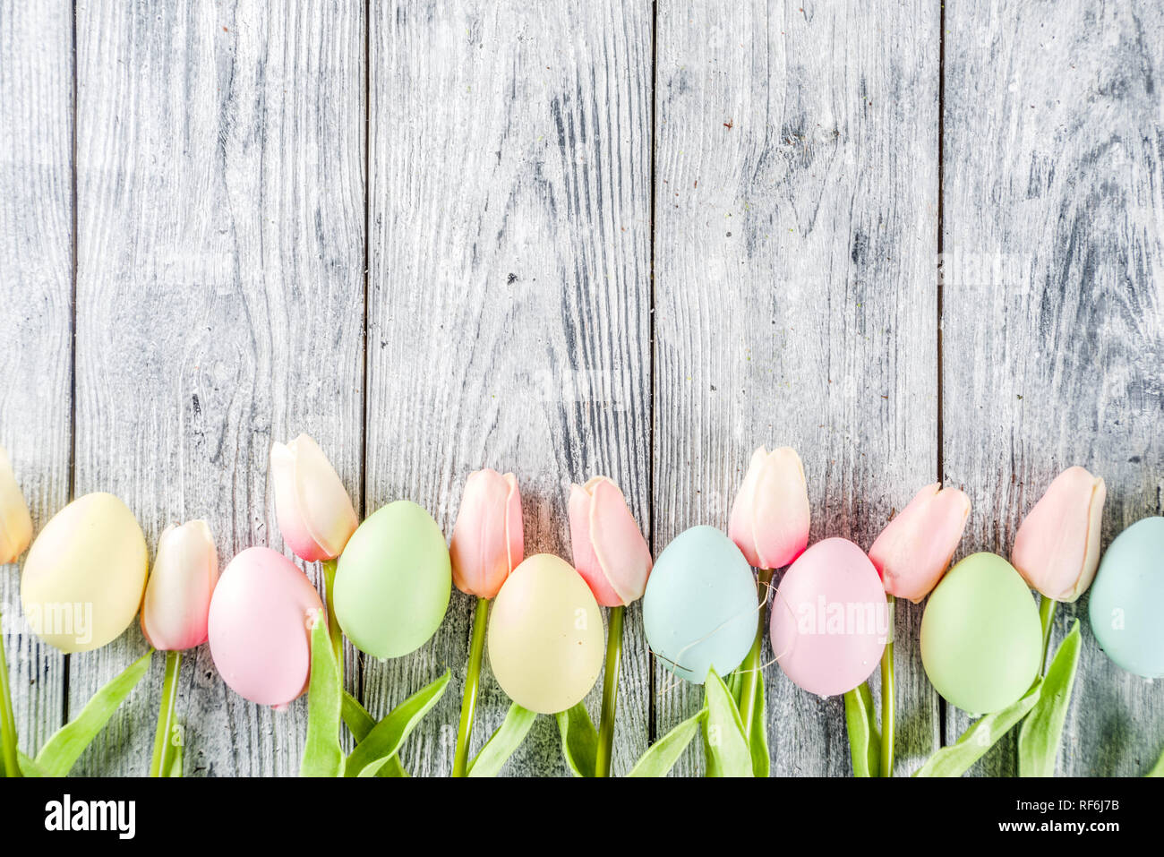 Pastel Easter Egg Background