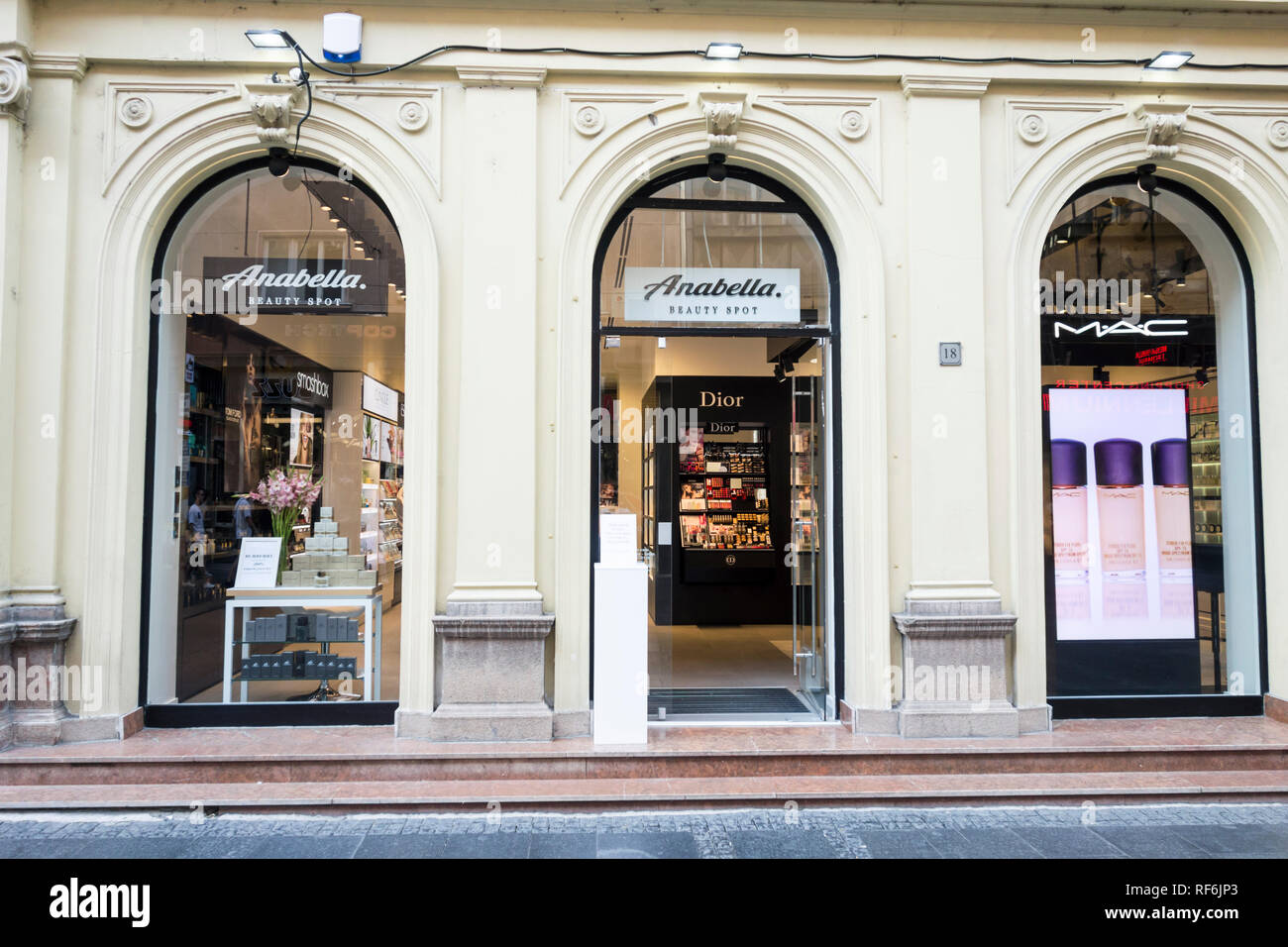 Anabella beauty spot in Belgrade Serbia Stock Photo - Alamy
