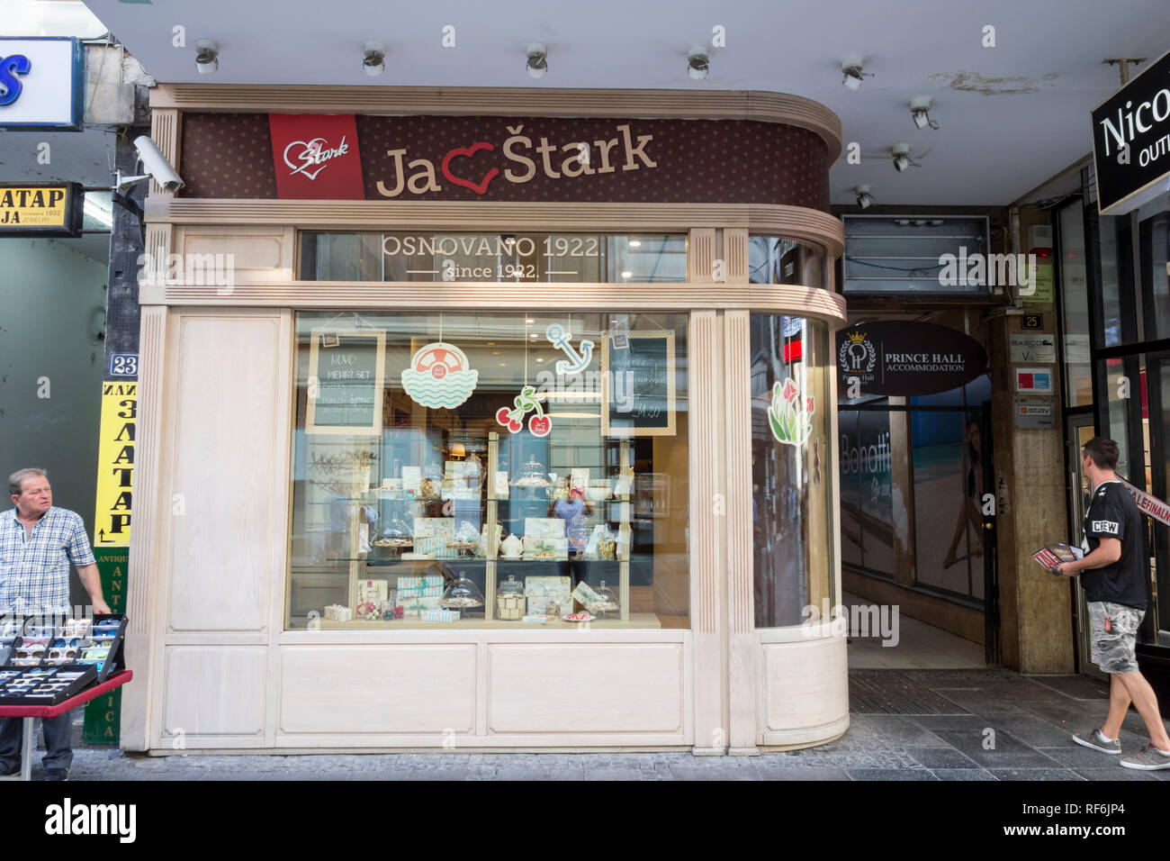 Candy store sign hi-res stock photography and images - Alamy