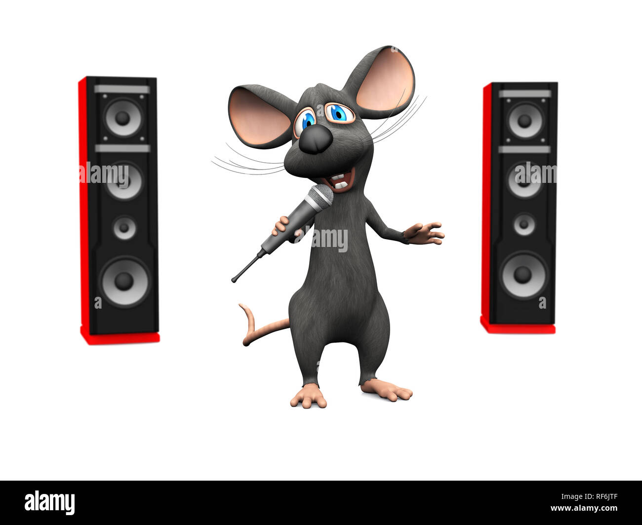 Singing rodent Cut Out Stock Images & Pictures - Alamy