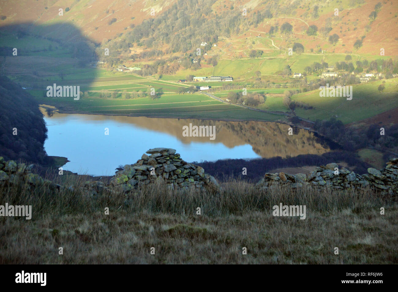 Brothers Water from the Wainwright High Hartsop Dodd in Dovedale, Lake ...
