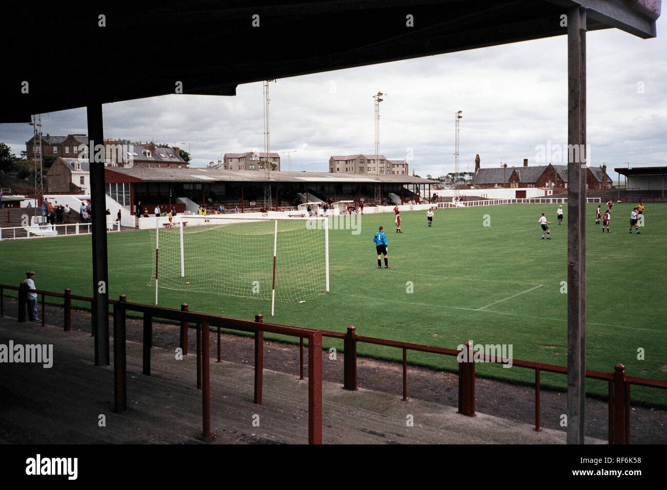 General view of Arbroath FC Football Ground, Gayfield Park, Arbroath ...