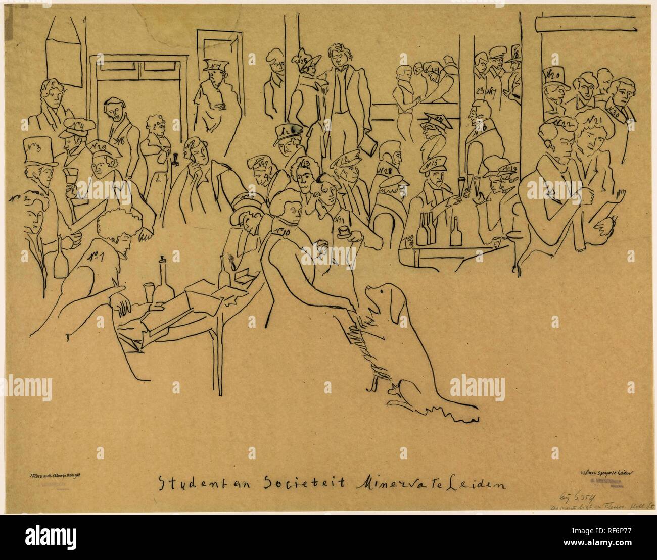 Leidse studentenvereniging minerva hi-res stock photography and images ...