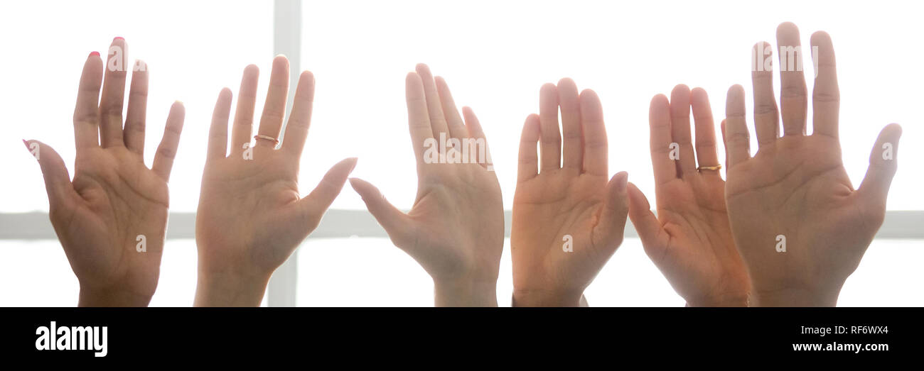 Palms hands hi-res stock photography and images - Alamy