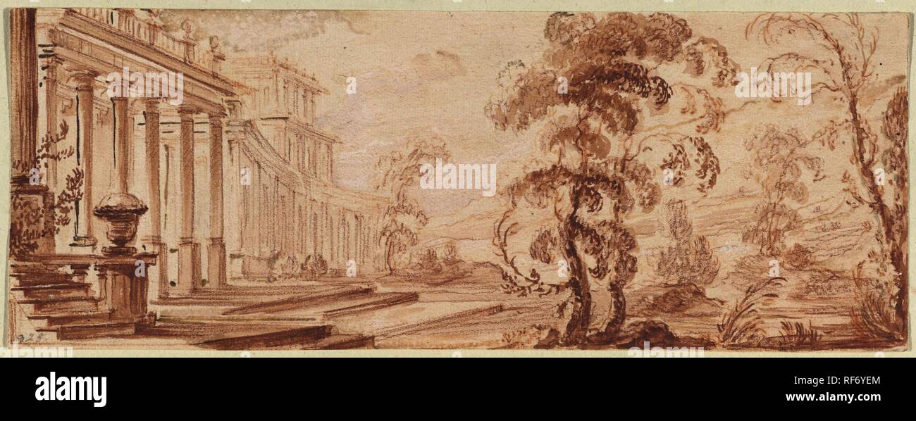 Landscape palace concave facade hi-res stock photography and images - Alamy