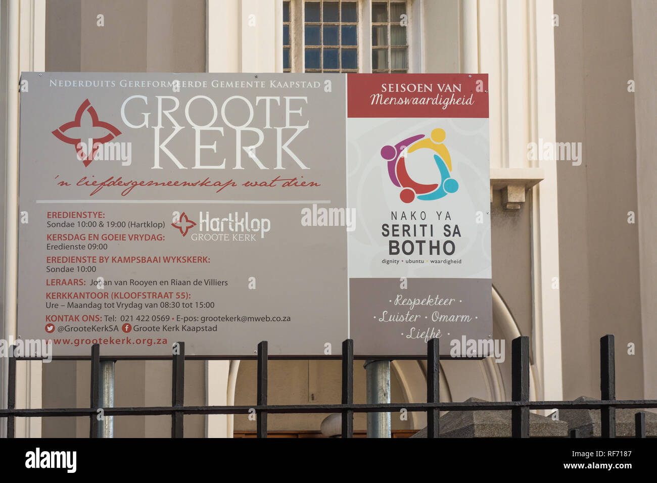 Groote church cape town hi-res stock photography and images - Alamy