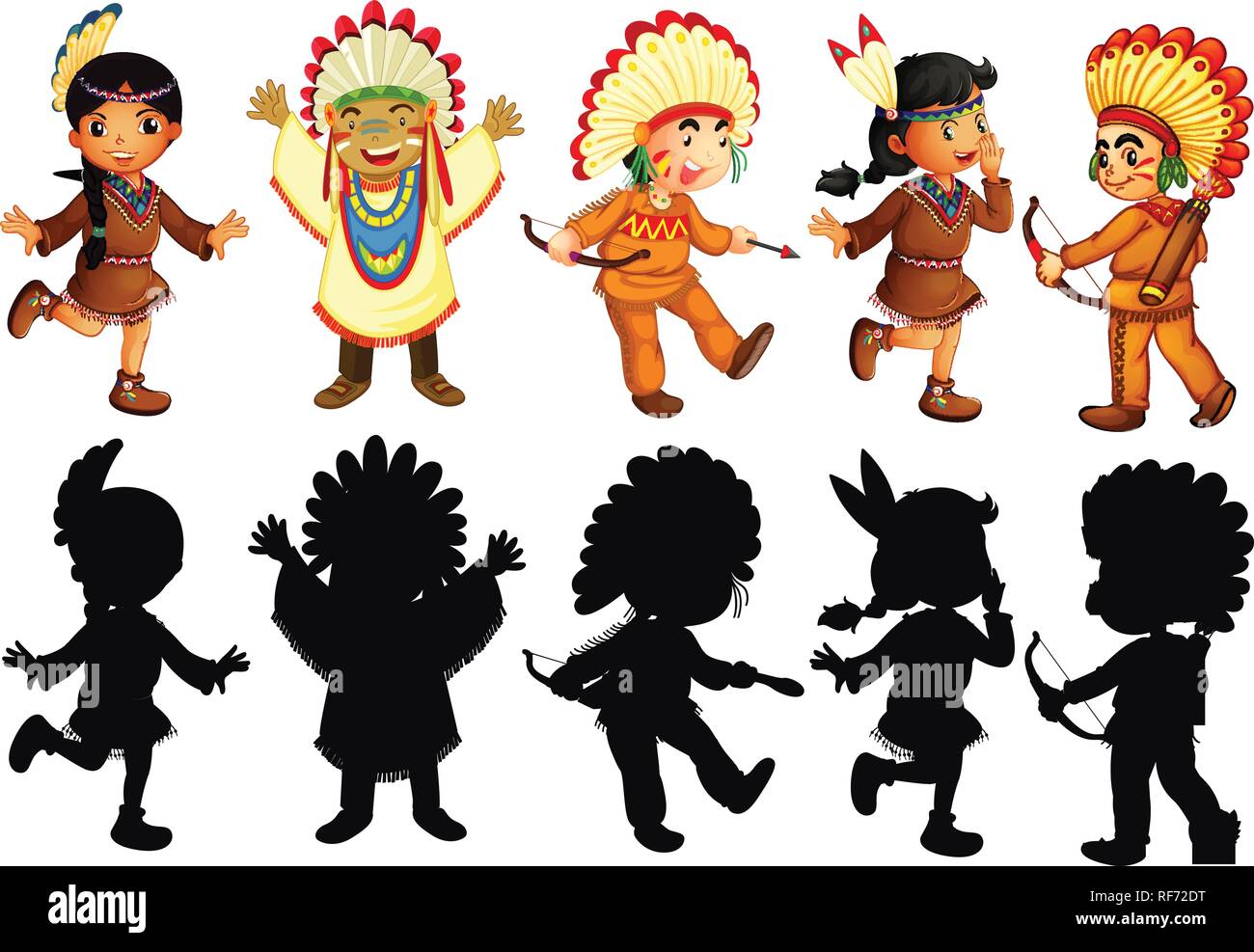 Native american character hi-res stock photography and images - Alamy