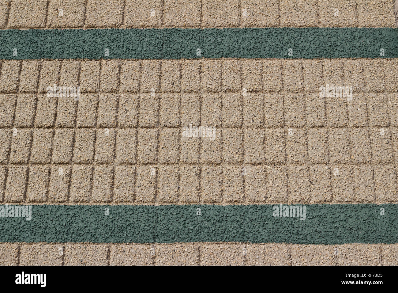 Conglomerate stone look is featured in this beige color square brick ...