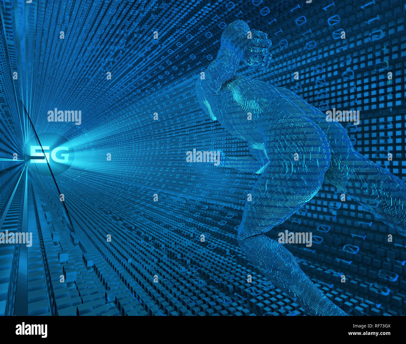 Future 5G network,artificial intelligence, intelligent Stock Photo - Alamy