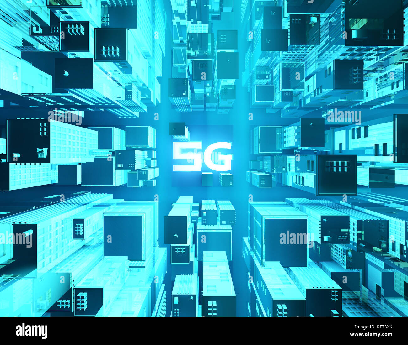 Future 5G network, technology data transmission, urban 5G network ...