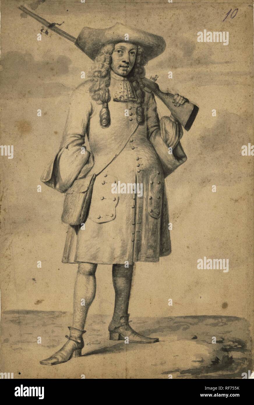 Gun over shoulder hi-res stock photography and images - Alamy