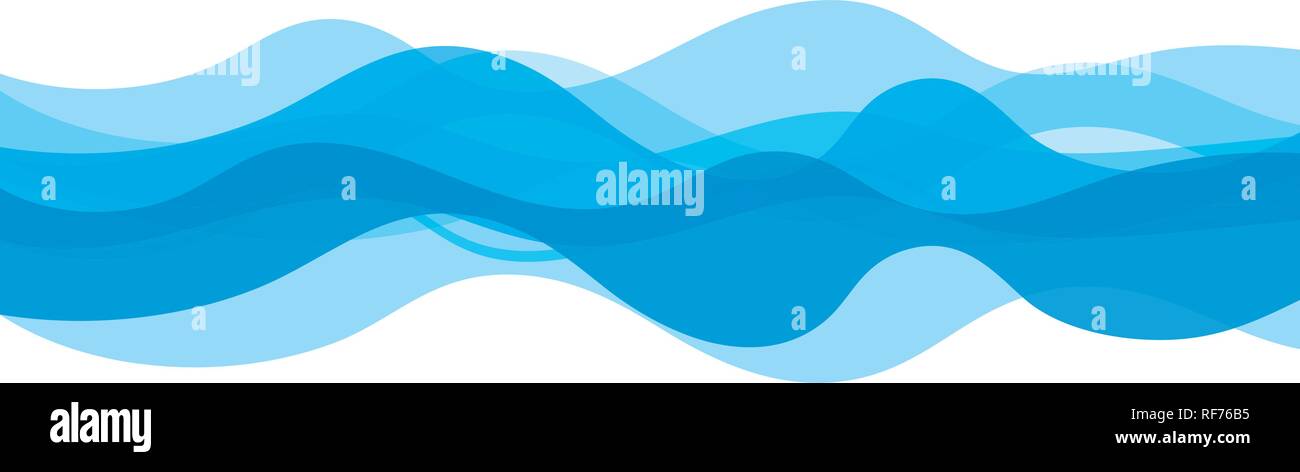 Abstract Water wave vector illustration design background Stock Vector ...