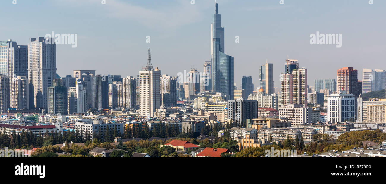 Nanjing skyline hi-res stock photography and images - Alamy