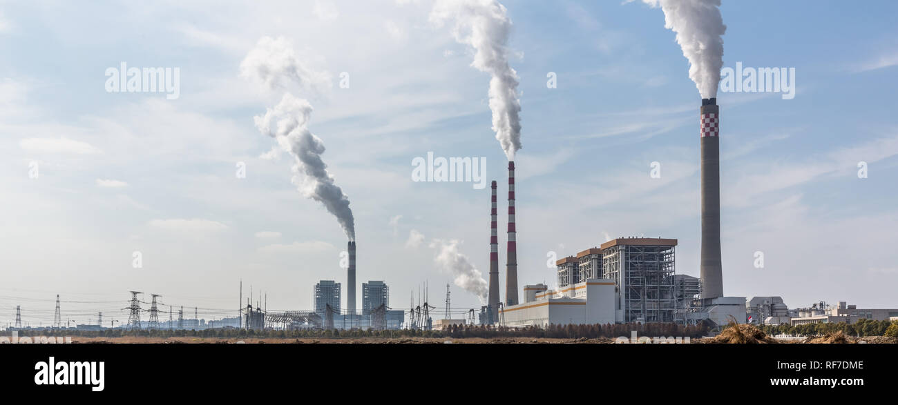 power plant Temelin, shanghai china Stock Photo - Alamy