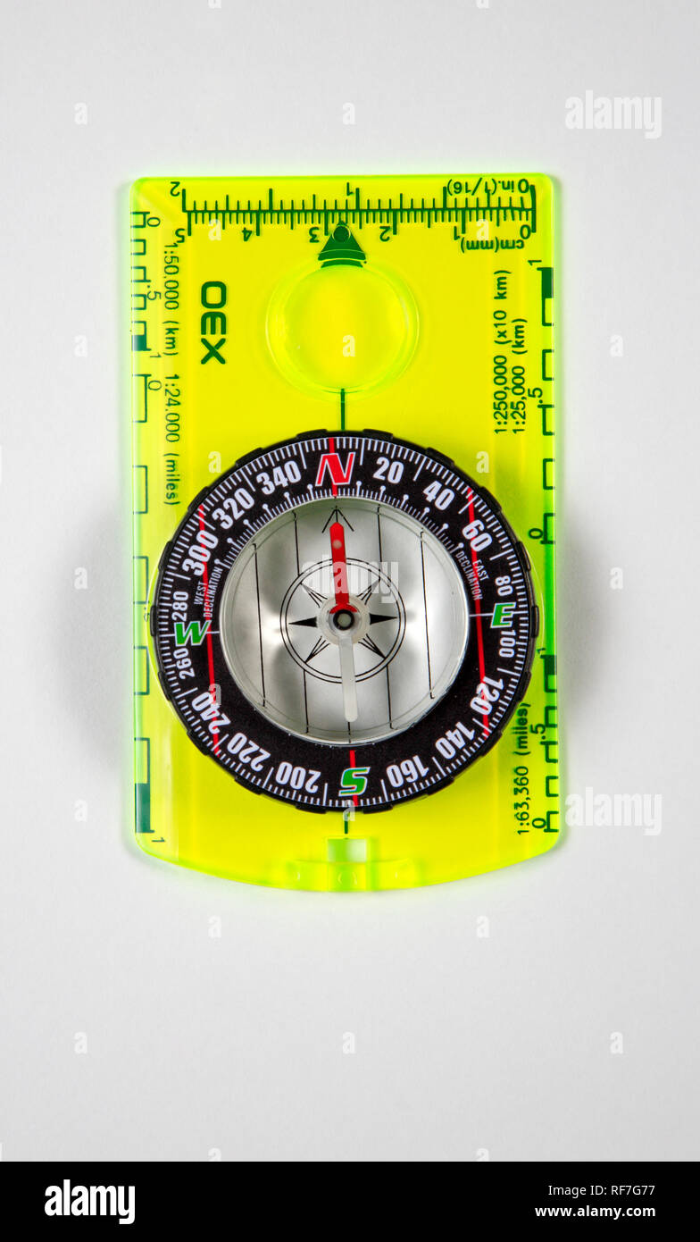 Map of england with scale hi-res stock photography and images - Alamy