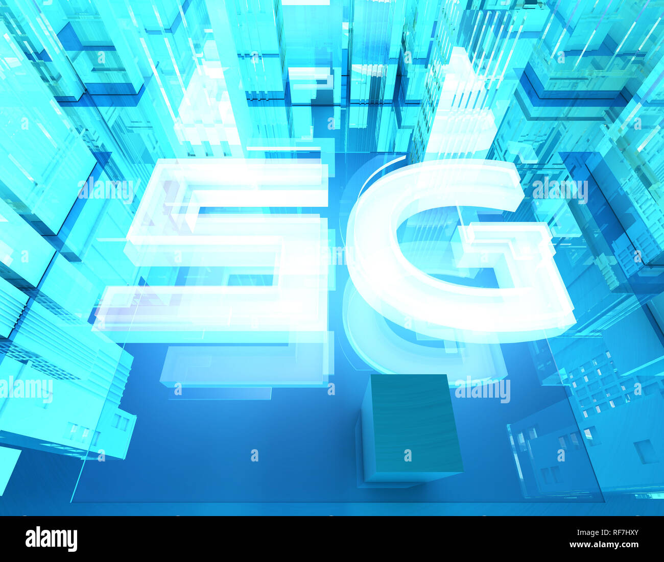 Future 5G network, technology data transmission, urban 5G network ...