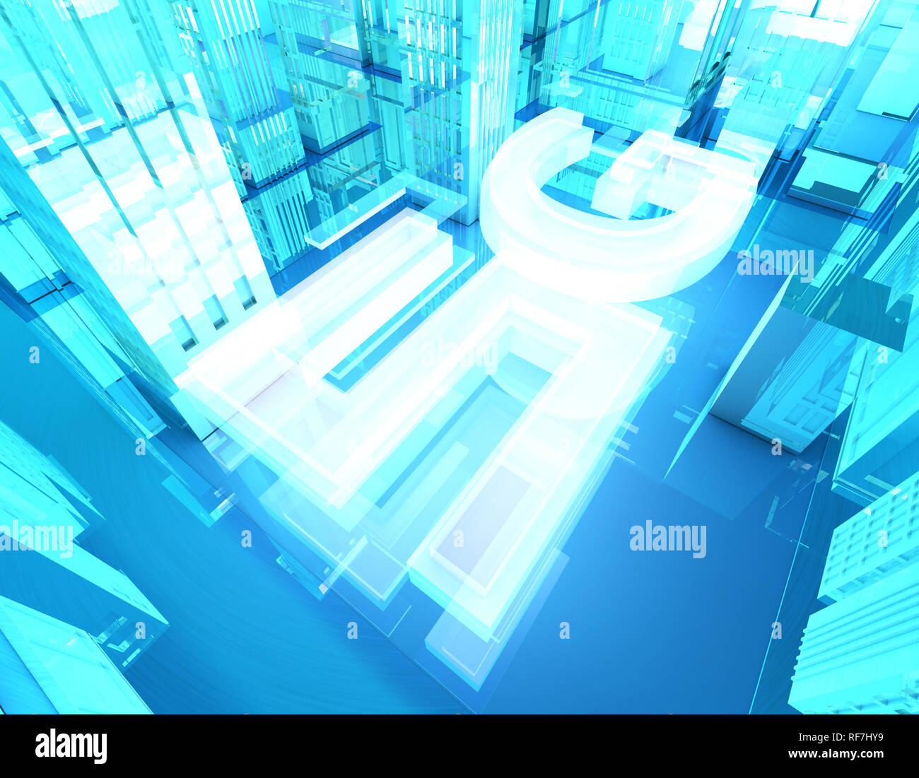 Future 5G network, technology data transmission, urban 5G network ...