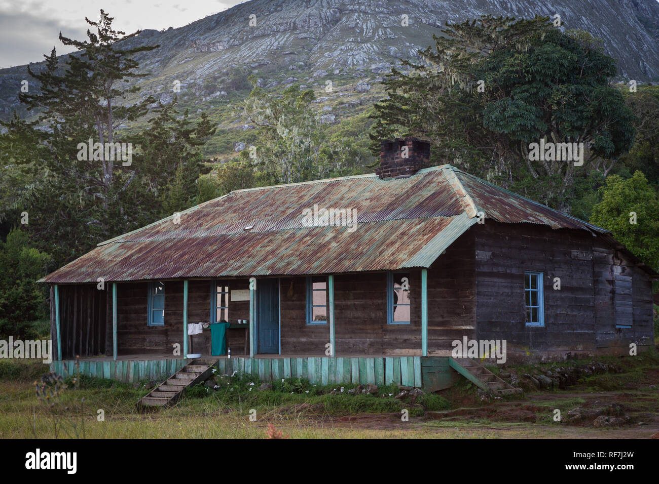 Mount Mulanje, a giant massif in southern district, Malawi, is the ...