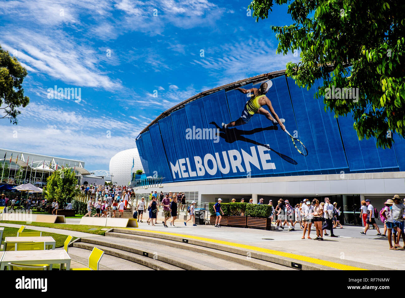 Australian Open 2019 Stock Photo - Alamy