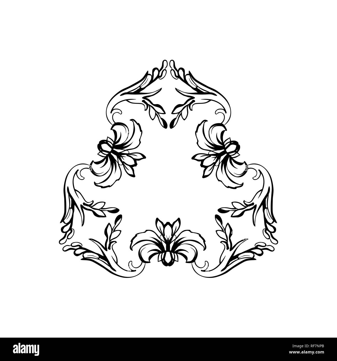 Filigree Border Vector
