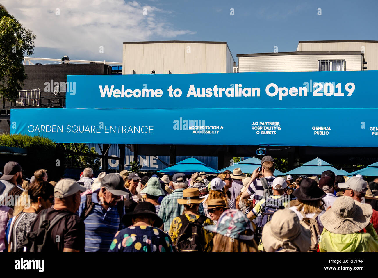 Australian Open 2019 Stock Photo - Alamy