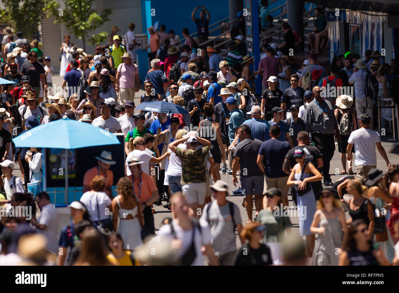 Australian Open 2019 Stock Photo - Alamy